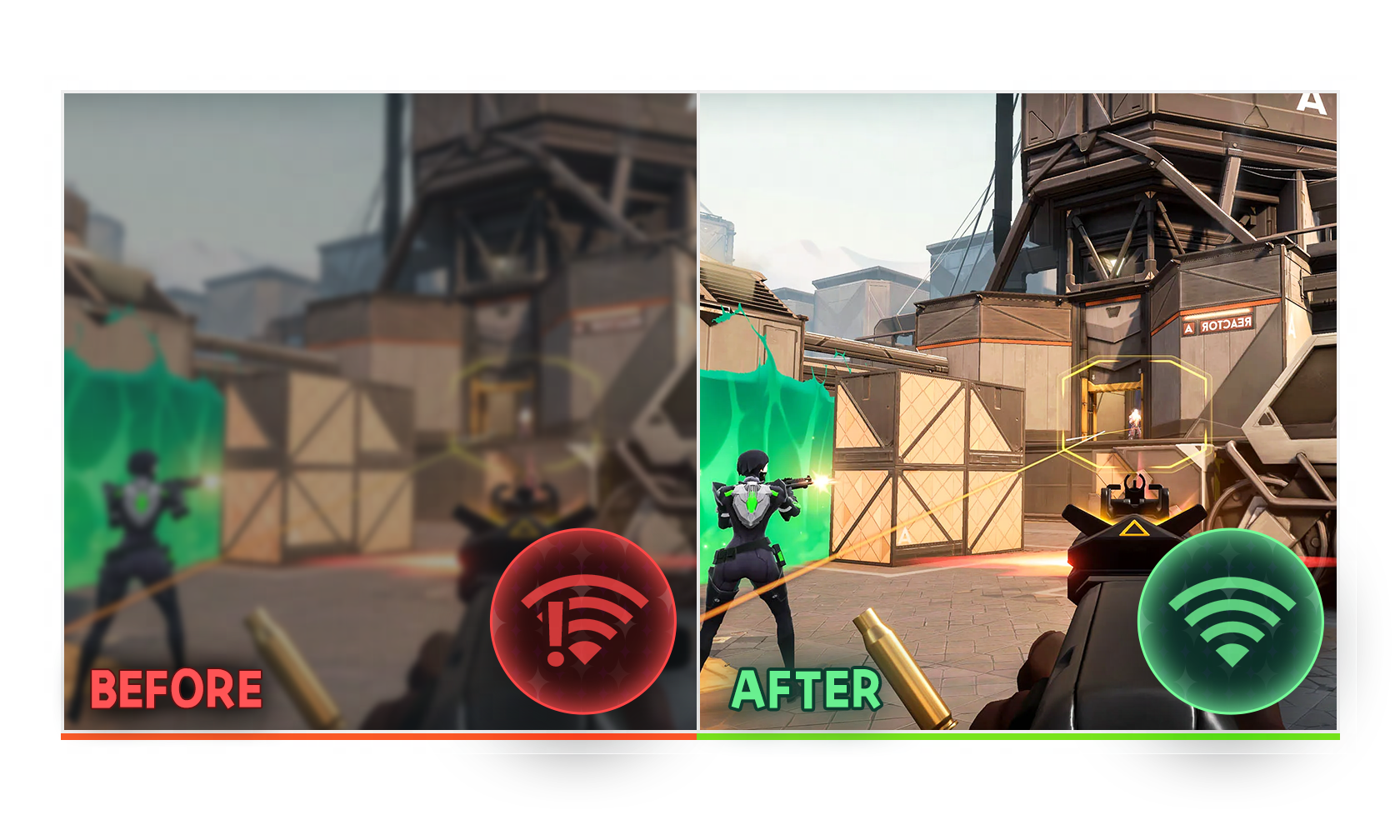 Game Booster to Reduce Valorant High Ping - GearUP Booster