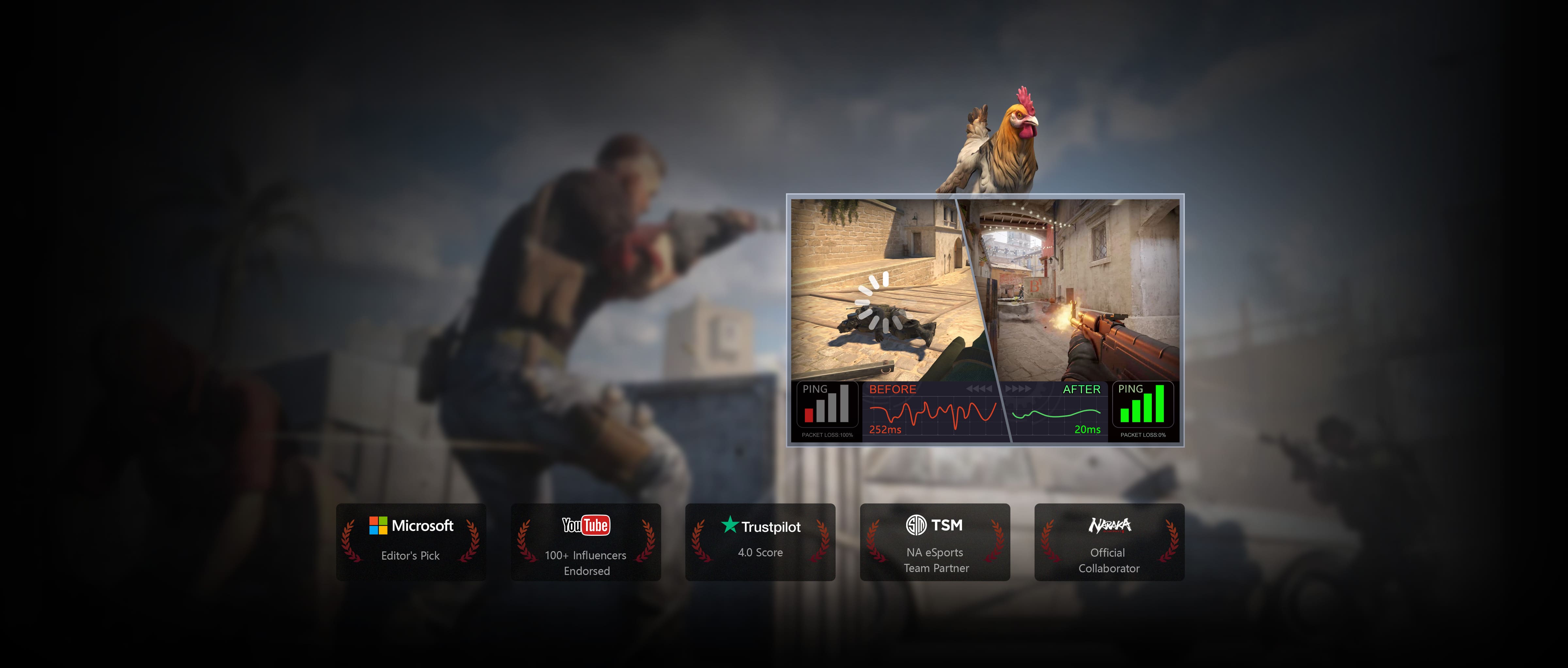 Counter Strike 2 Ping Reducer & Game Booster - gearupbooster.com